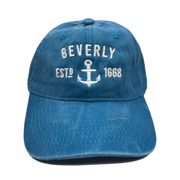 BEVERLY Anchor "Unstructured" Blue Hat – Sully's Brand