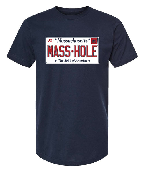 Masshole® - License Plate T-Shirt – Sully's Brand