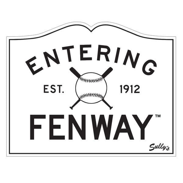 Entering Fenway Sticker – Sully's Brand