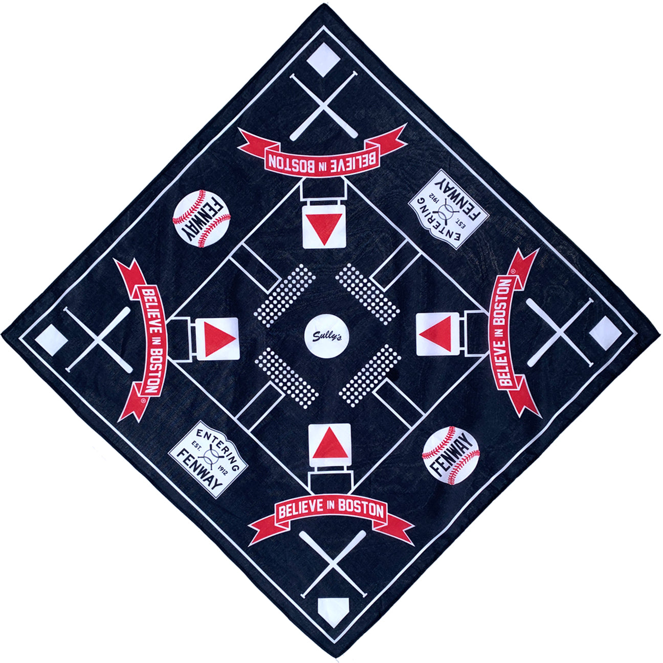Boston Baseball Bandana – Sully's Brand