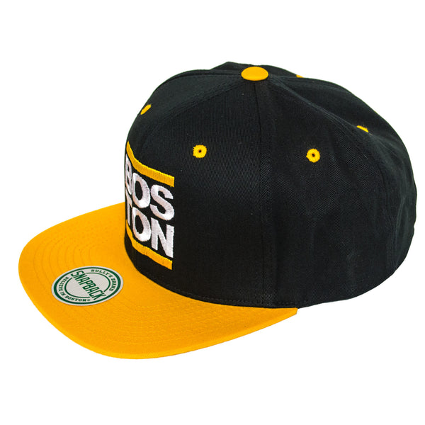 Boston - Gold Snapback Hat – Sully's Brand